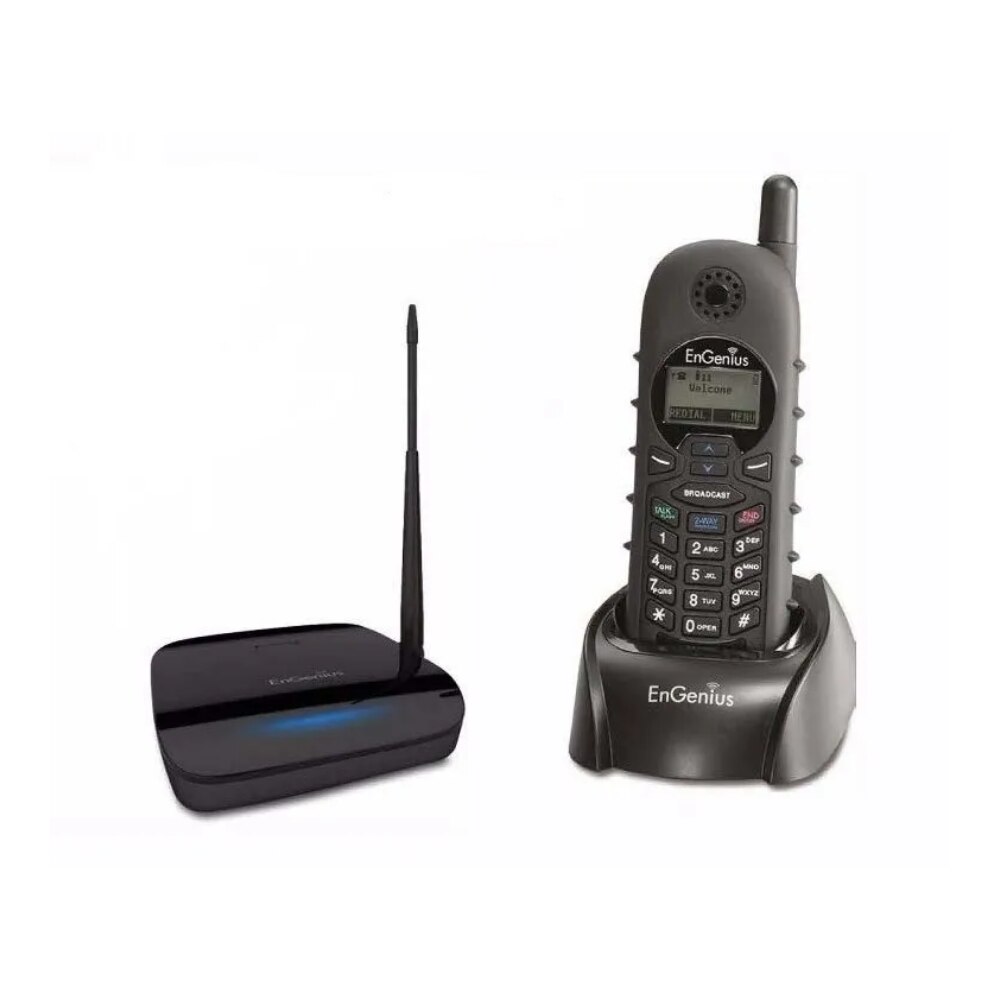 EnGenius SN901 Durafon Long Range Cordless Phone Base, with Handset ...